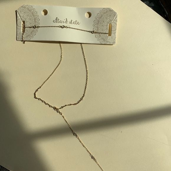 Altar'd State | Jewelry | Studded Cross Necklace | Poshmark